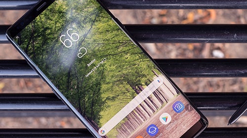 European version of the Galaxy Note 8 receives a maintenance software ...