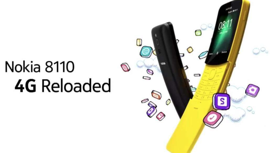 Nokia 8110 4G gets launched with insane battery life and nostalgic ...