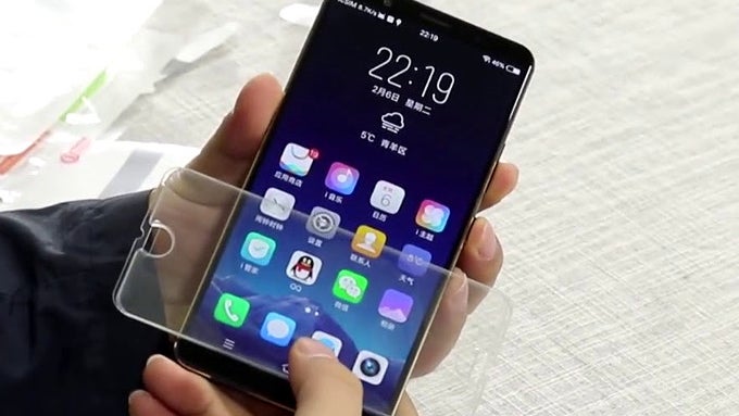 Check out in-display finger scanner working with many screen protectors ...