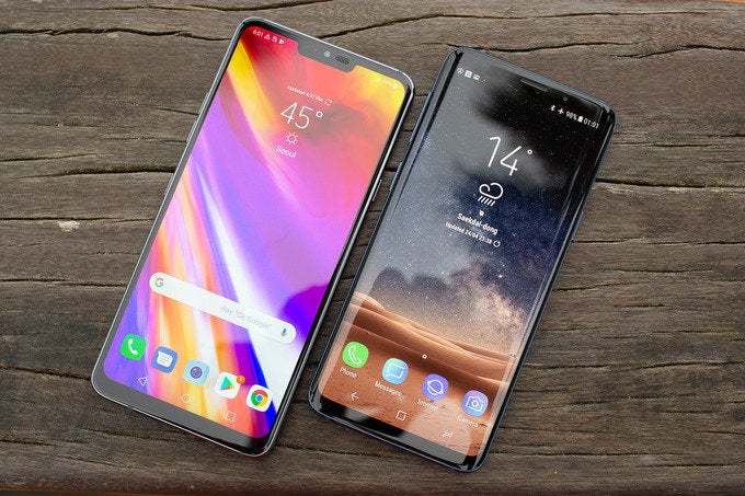 LG G7 ThinQ vs Samsung Galaxy S9: Visual interface comparison - PhoneArena
