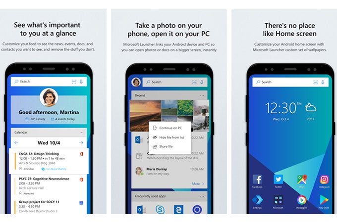 Microsoft Launcher upcoming update to add Visual Search - PhoneArena