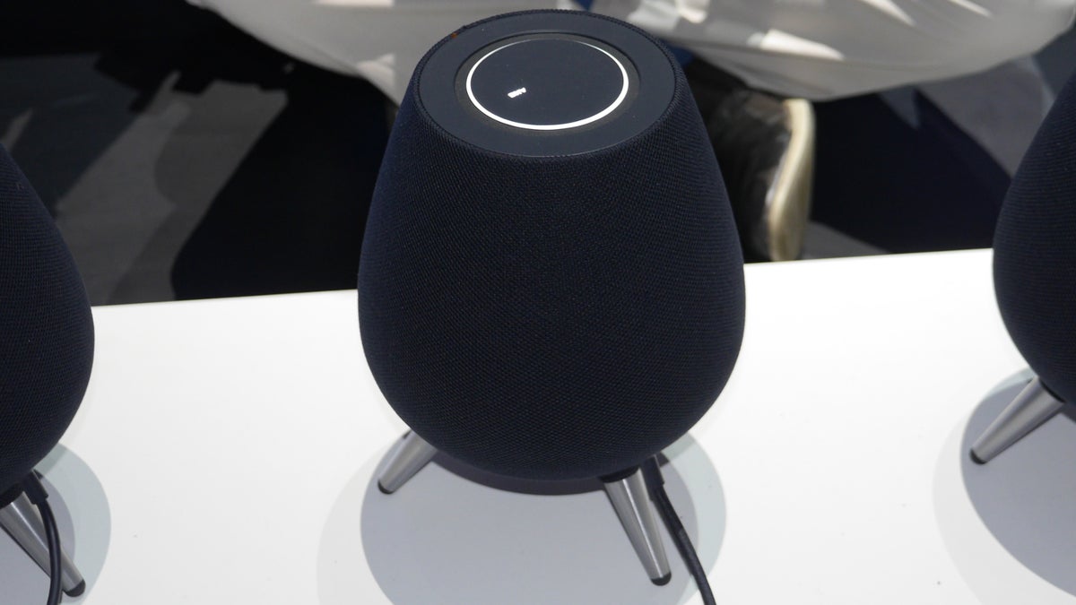 Samsung Galaxy Home Smart Speaker first look preview - PhoneArena