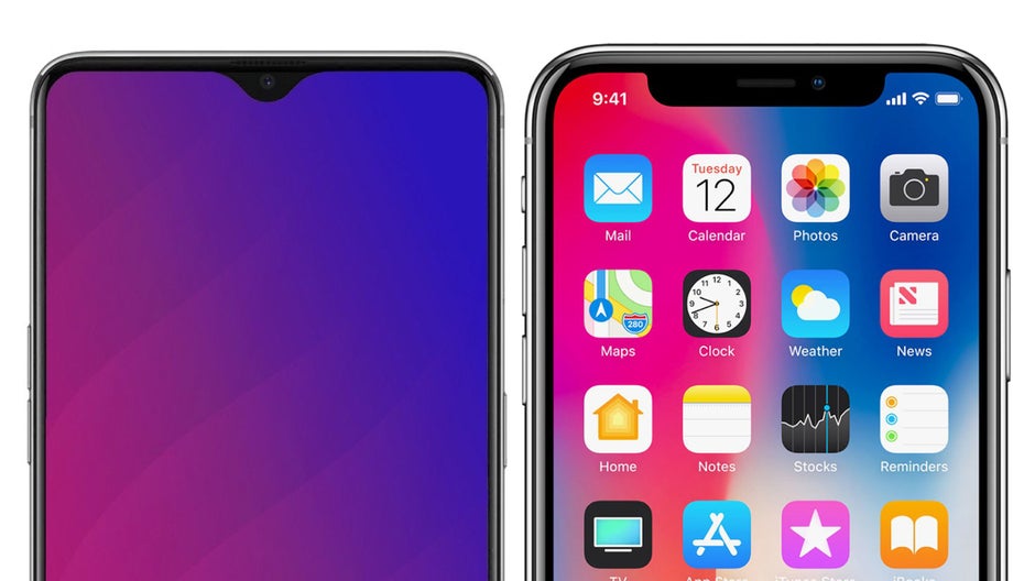 Is the "waterdrop" notch better than the iPhone X-like notch? - PhoneArena