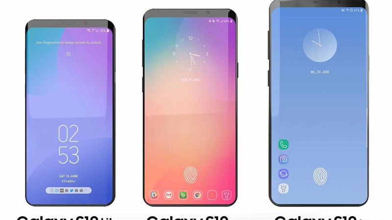 Rumor: Samsung testing a Galaxy S10 with a rear fingerprint scanner ...
