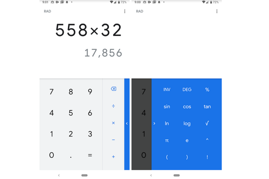 Google Calculator app gets the Material Design treatment - PhoneArena