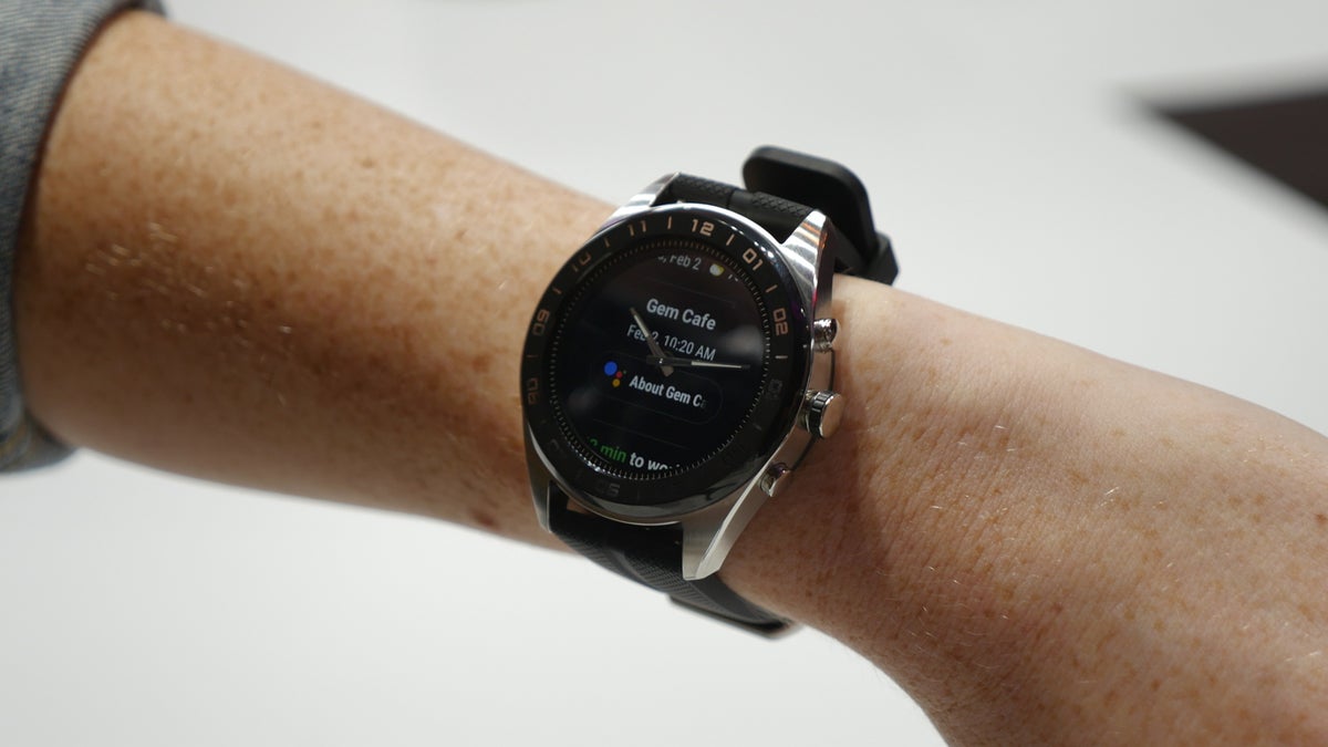 LG Watch W7 hands-on: Smart & analog blended into one - PhoneArena