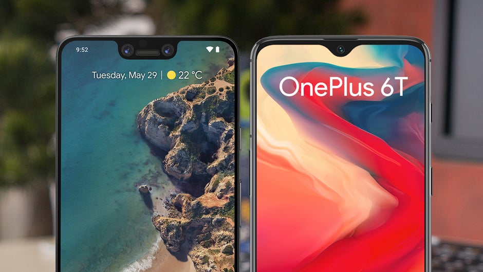 Google Pixel 3 XL notch compared to those of other popular flagships ...