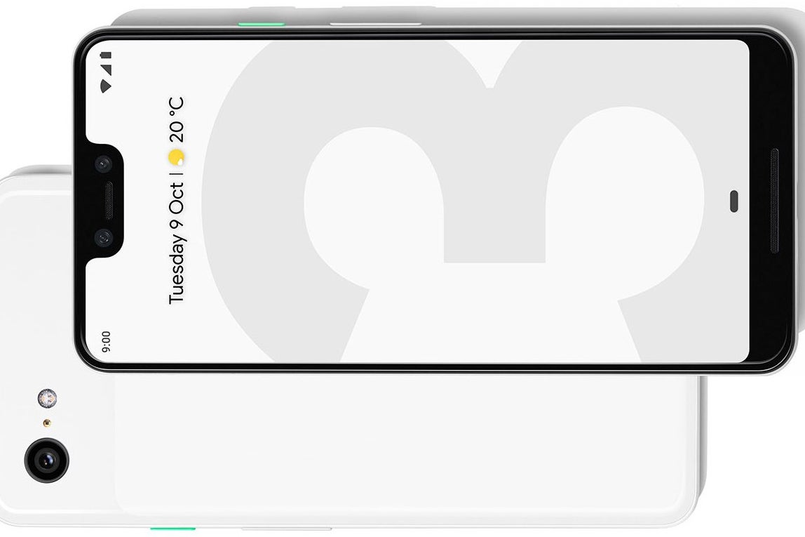 Official Pixel 3 XL press image leaks, flaunting minimalist stock ...