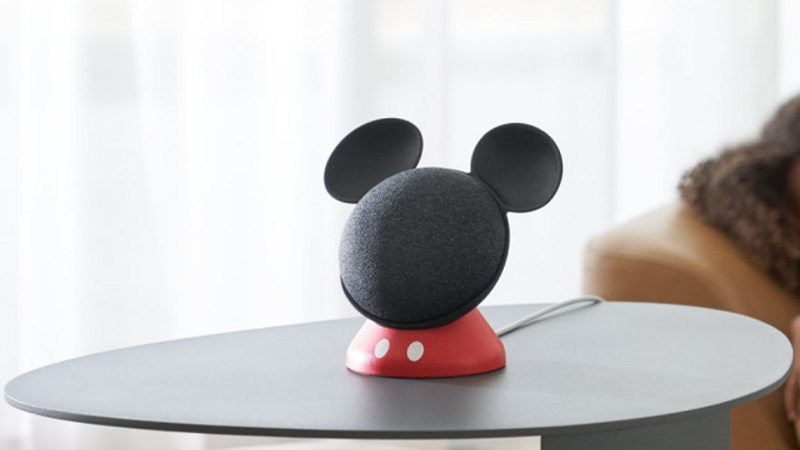 Accessory turns your Google Home Mini smart speaker into Mickey Mouse ...