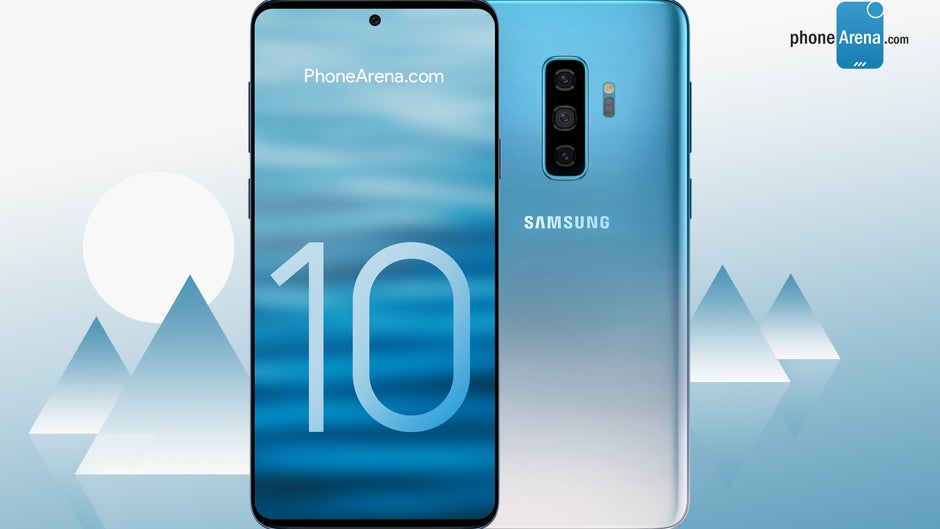 This could be our earliest look at one of the Galaxy S10 gradient color ...