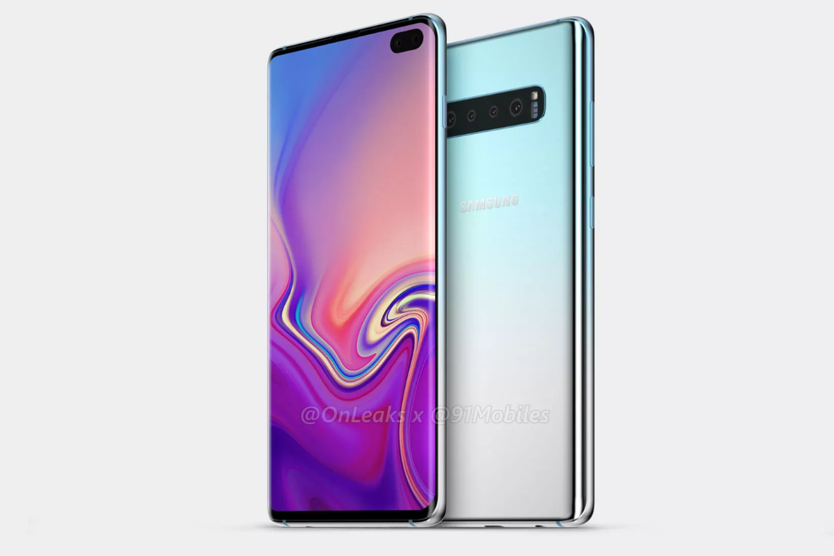 Samsung Galaxy S10+ renders showcase entire design, display hole ...
