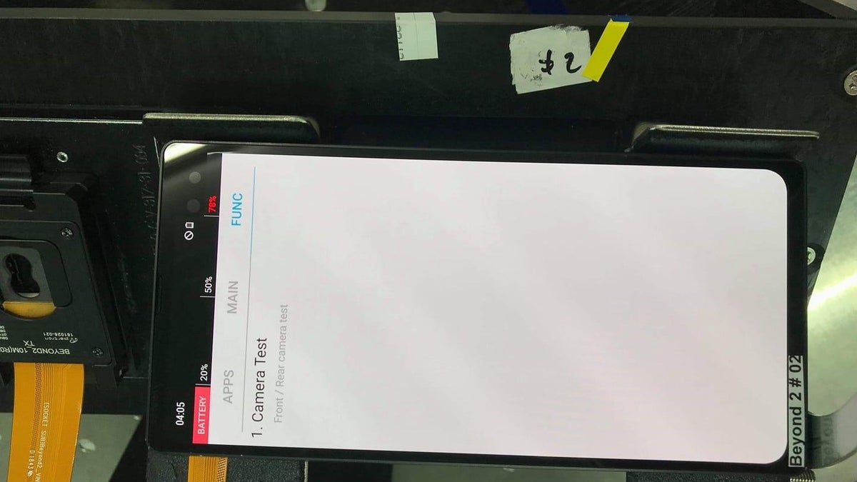 Alleged Samsung Galaxy S10+ prototype spotted in testing at factory ...