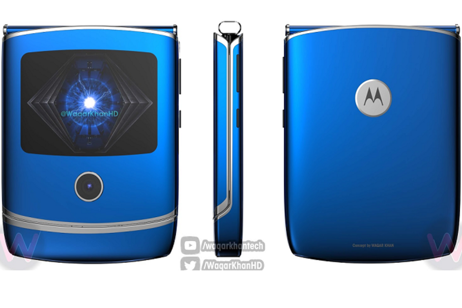 Imagine if the Motorola RAZR (2019) looks like this - PhoneArena