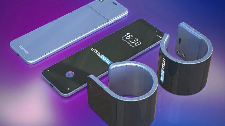 Samsung patents bendable phone that can be worn on your wrist - PhoneArena