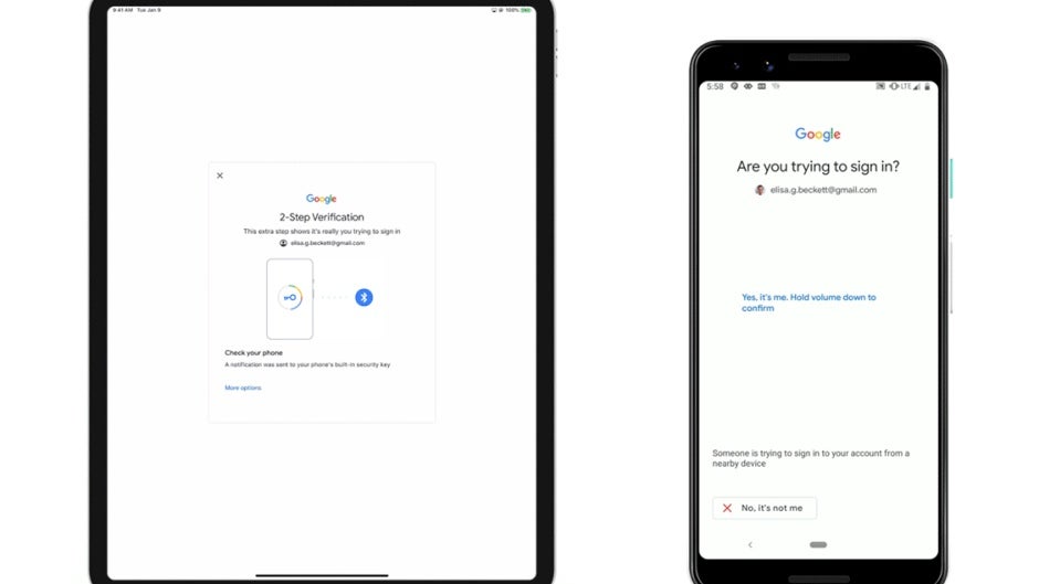Android phones can now be used to authorize Google sign-ins on iPads ...
