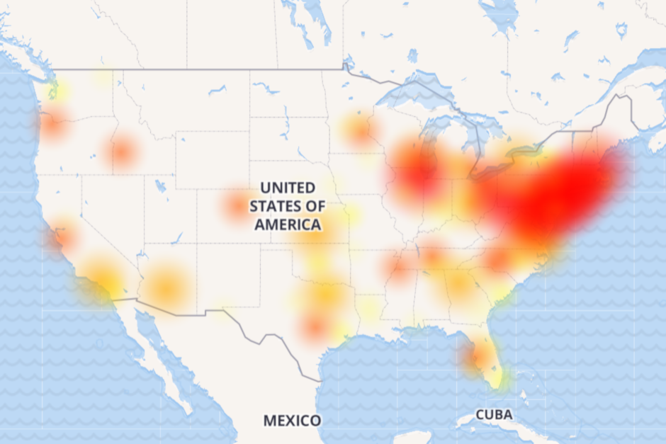 U.S. carriers, apps and others hit by massive outage in the Northeast ...