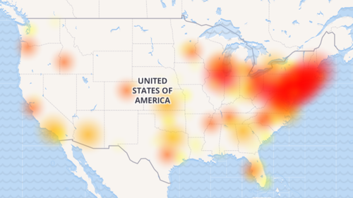 U.S. carriers, apps and others hit by massive outage in the Northeast ...