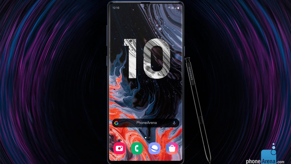 The Galaxy Note 10+ has been accidentally confirmed by Samsung, 256 GB ...