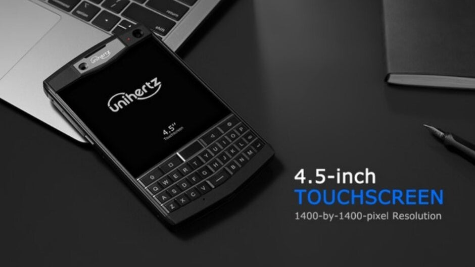 Unihertz Titan phone with QWERTY keyboard and rugged design smashes ...