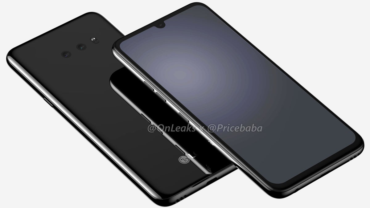 LG G8X ThinQ design leak shows smaller notch, two rear cameras - PhoneArena
