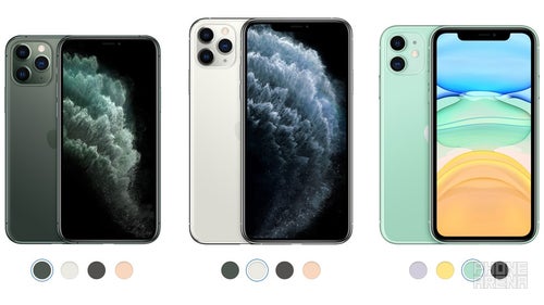 The iPhone 11 and iPhone 11 Pro come in many colors - pick your ...