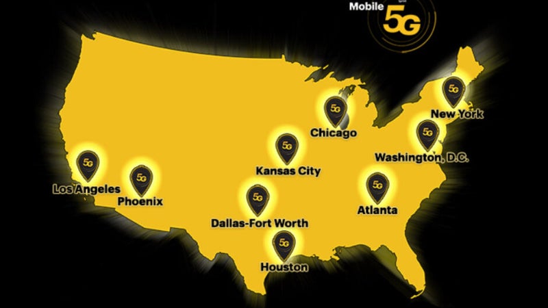 Sprint claims its 5G network now covers 16 million people across nine ...