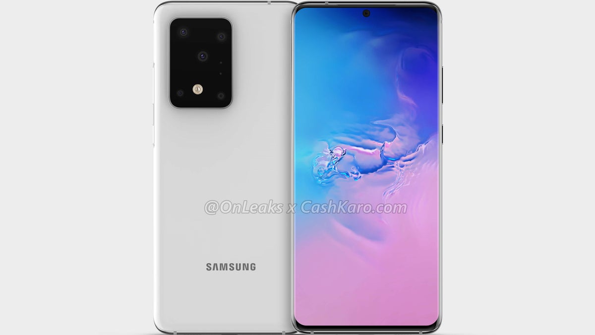 The Samsung Galaxy S11+ looks ridiculous in these leaked renders ...