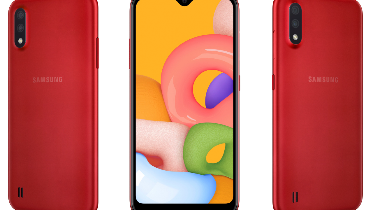 Entry-level Galaxy A01 goes official with dual-camera setup, headphone ...