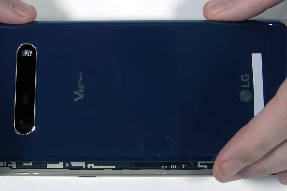 First LG V60 5G teardown gives it a good repair score - PhoneArena