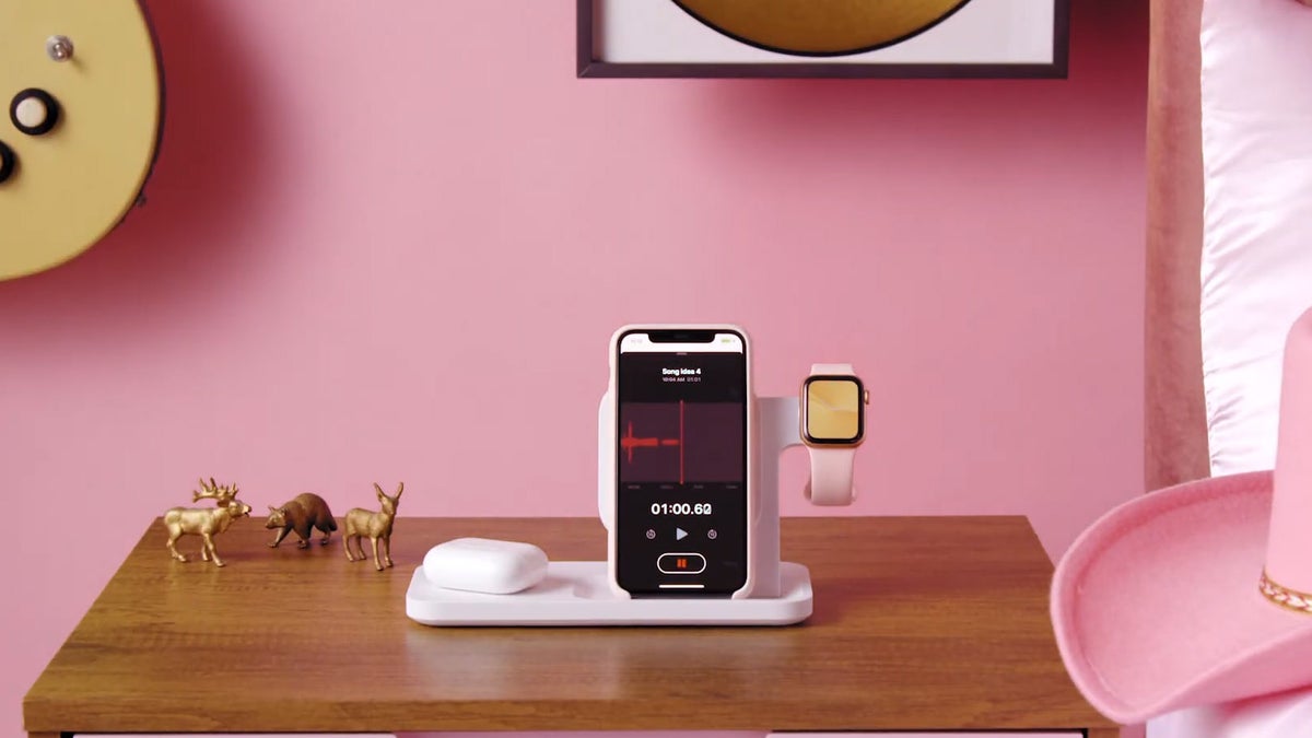 Logitech's Powered wireless charger tops up iPhone, AirPods and Watch ...