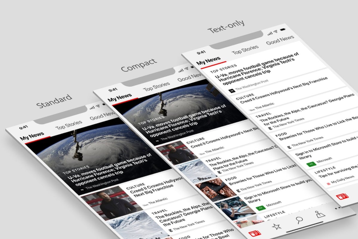 The Microsoft News app gets a new logo and COVID-19 news and alerts ...