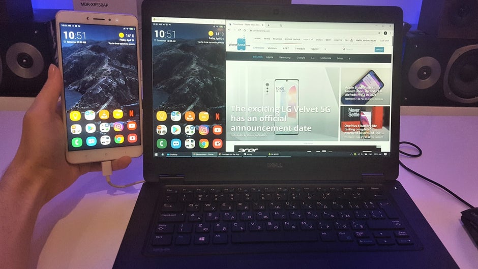 How to mirror your Android phone screen to PC for free, with full ...