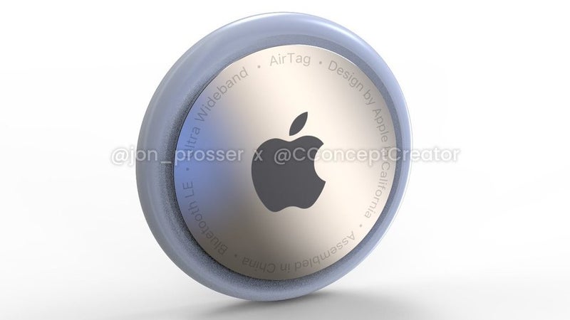 Here's what Apple's AirTags tracking tags will look like - PhoneArena