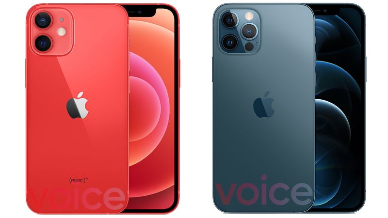Apple iPhone 12 and iPhone 12 Pro 5G leak in all colors hours before ...