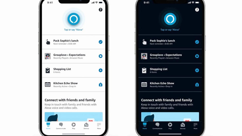 Amazon brings Dark and Light modes to Alexa app on iOS devices - PhoneArena