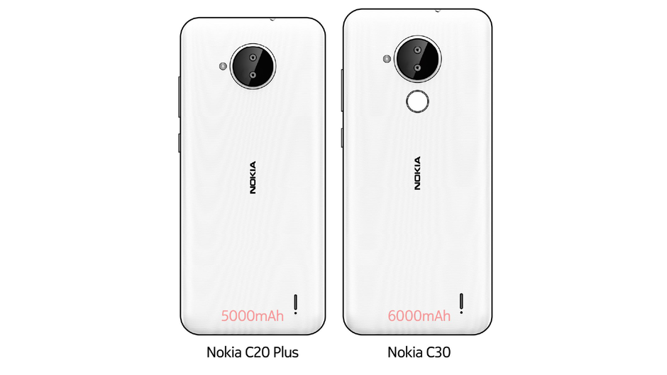 Big-battery Nokia C20 Plus and Nokia C30 on the way with dual-camera ...