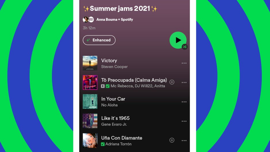 Spotify's new Enhanced feature will refine your playlists - PhoneArena