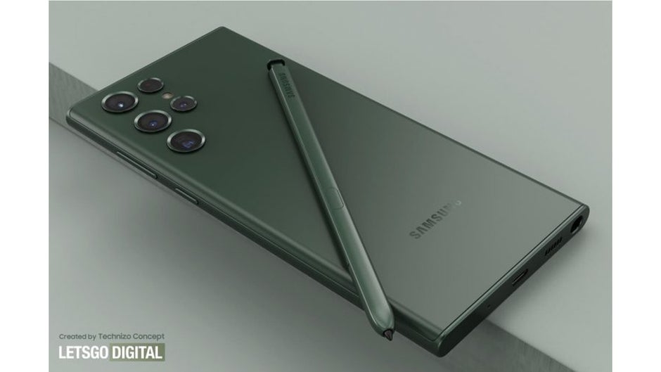 Samsung Galaxy S22 Ultra may come in green - PhoneArena