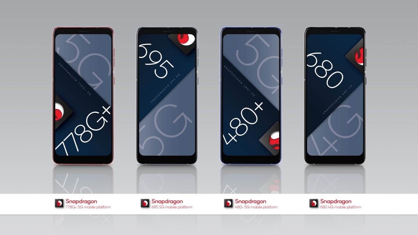 Qualcomm announces Snapdragon 778G+ 5G, 695 5G, 480+ 5G, and 680 4G - PhoneArena
