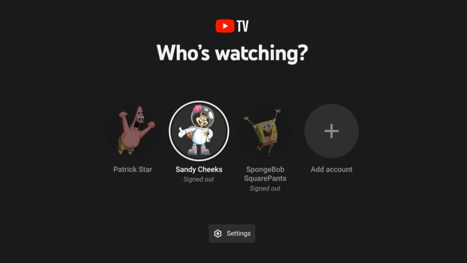 YouTube TV is getting the long overdue account switcher feature - PhoneArena