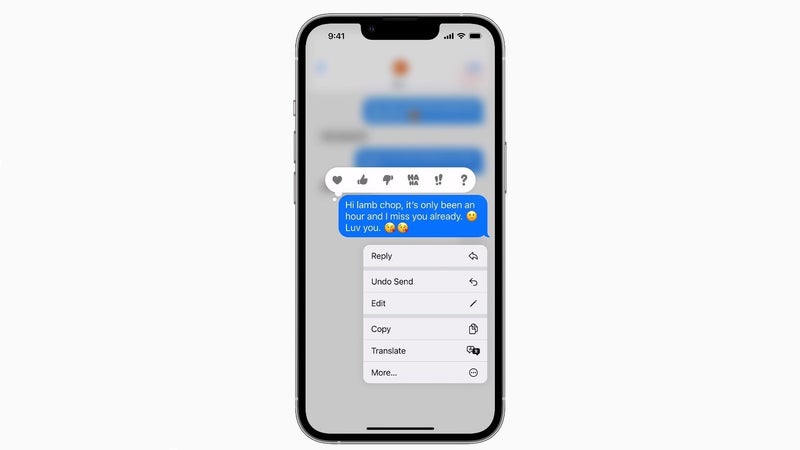 Apple iOS 16 introduces new fundamental features to messages - PhoneArena