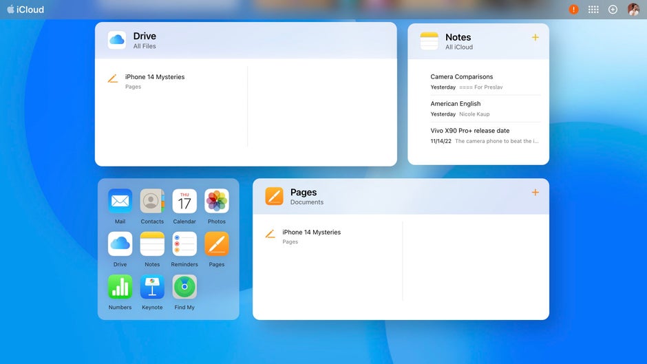 iCloud.com is now looking sleek and modern after getting a design ...