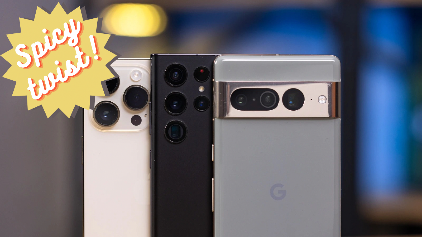 Blind camera comparison with a hot sauce twist: iPhone 14 Pro, Pixel 7 ...