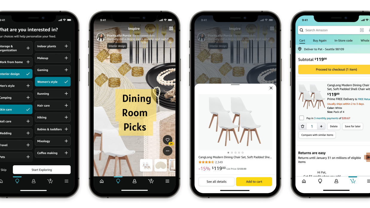 Amazon Inspire is a TikTok-inspired shopping feed - PhoneArena