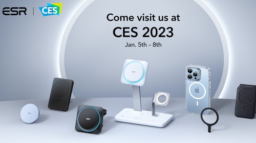 ESR is at CES: fantastic charging solutions, MagSafe enhanced! - PhoneArena