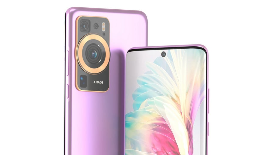 Renders of the Huawei P60 Pro show curved screen, new rear camera ...