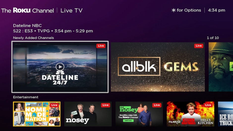 Roku adds a bunch of new linear channels this month - PhoneArena