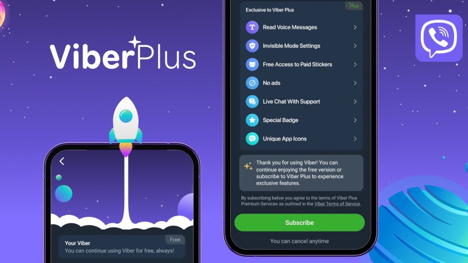 Viber launches its premium service with exclusive features in the ...