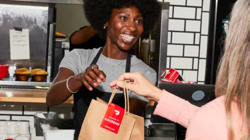 The DoorDash app will nudge you to leave a tip or ask you to increase ...