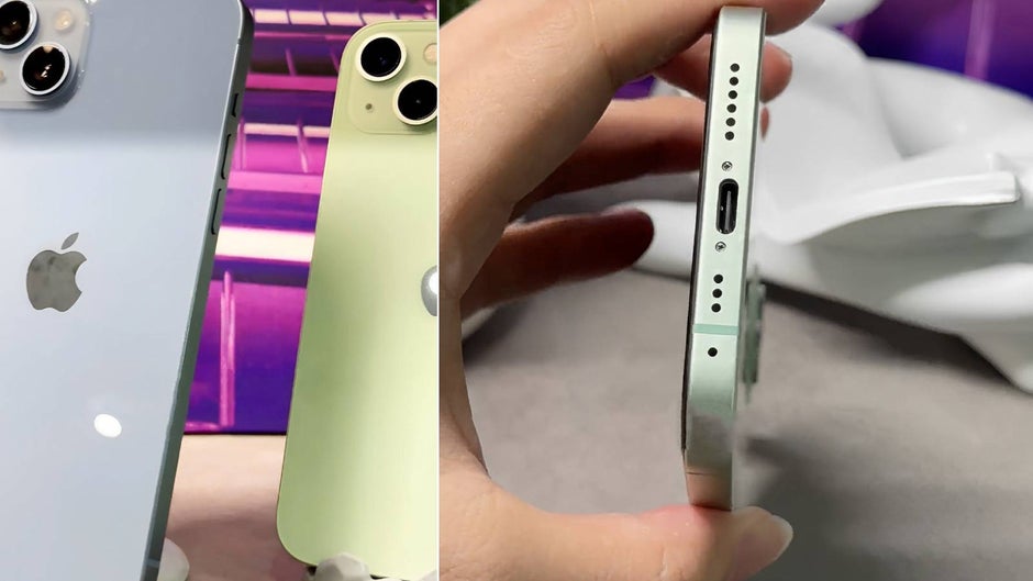 Pale green shade for iPhone 15 shown off in new dummy leak - PhoneArena